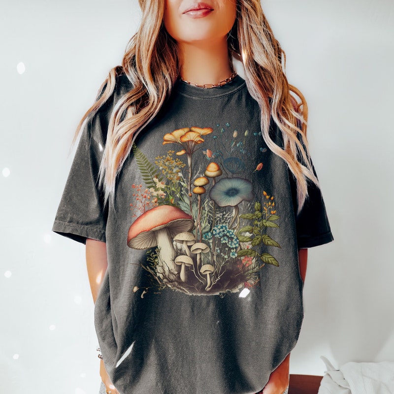 Mushroom Shirt - Etsy