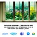 Cottage Garden Zoom Virtual Backgrounds Backdrop Office Background ...