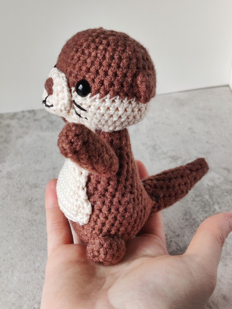 PDF Crochet Pattern for Baby Otter Plush - Beginner Friendly - Etsy