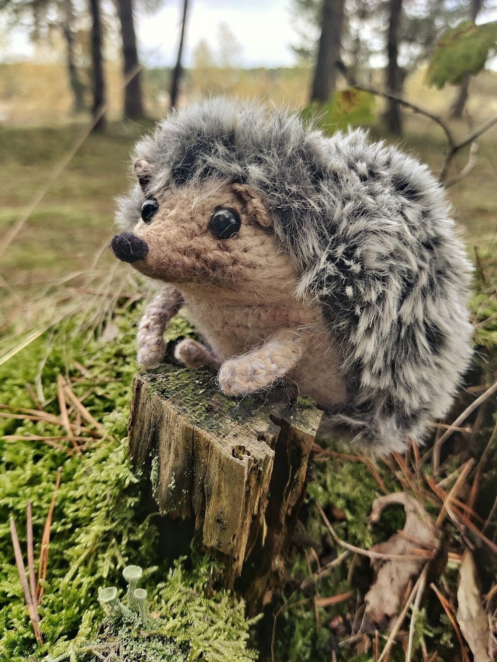 Realistic hedgehog stuffed animal store