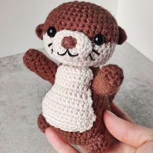 PDF Crochet Pattern for Baby Otter Plush - Beginner Friendly - Etsy