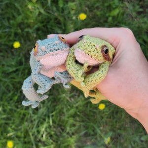 Crochet Tree Frog Pattern, Realistic Frog Crochet Pattern - Etsy
