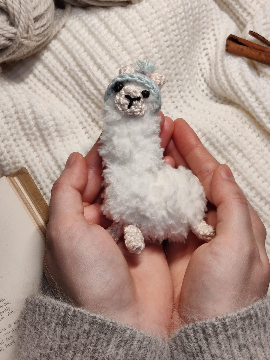 Crochet Tiny Llama Pattern: Plush Toy With Hats (PDF Pattern) - Etsy