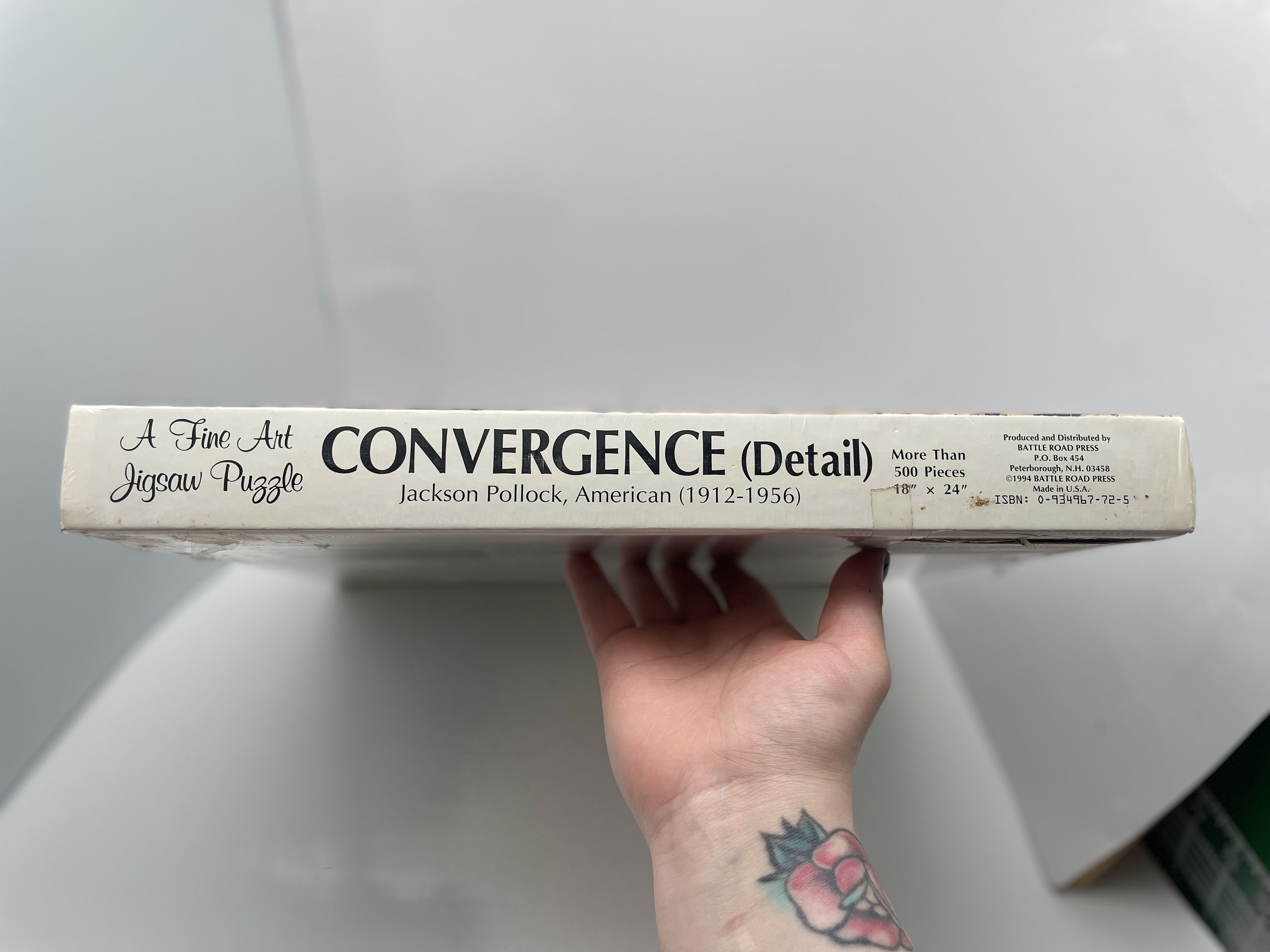 Vintage Jackson Pollock Puzzle “convergence” - Etsy