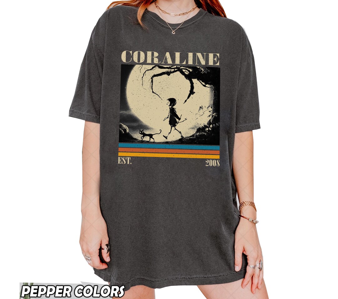 Coraline Shirt, Coraline Movie Shirt, Coraline Cartoon Shirt, Classic ...