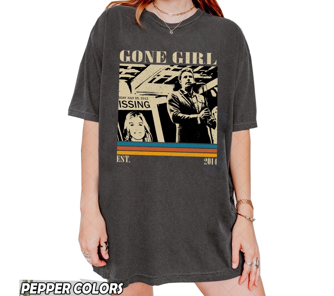 Gone Girl Shirt, Gone Girl Merchandise, Vintage Shirt, Retro Shirt ...