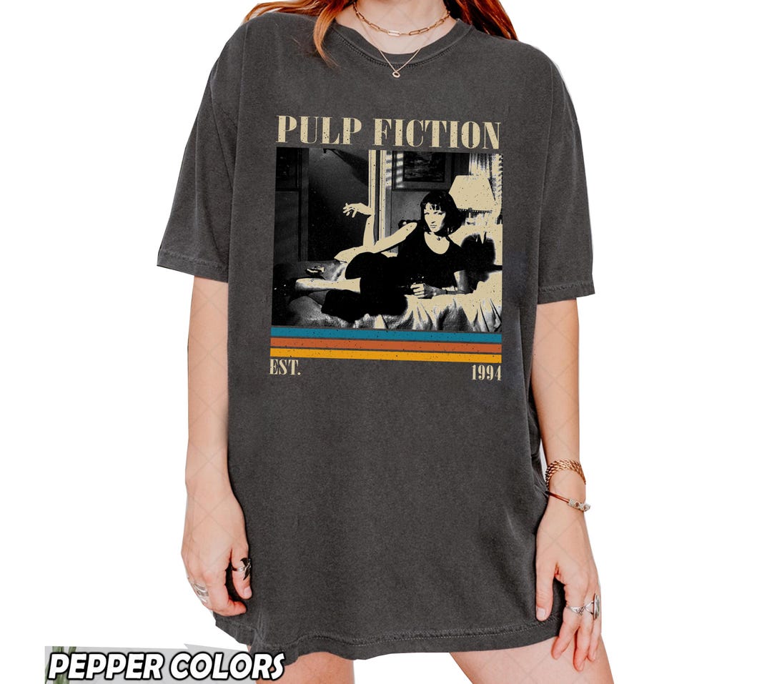 Pulp Fiction Shirt, Pulp Fiction Graphic Tee, Movie Lover Gift ...