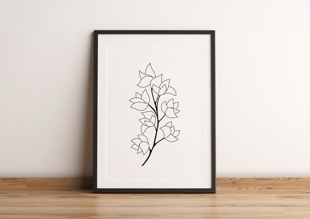 Foliage Drawing - Nature to Color Coloring Printable Drawing PDF to ...