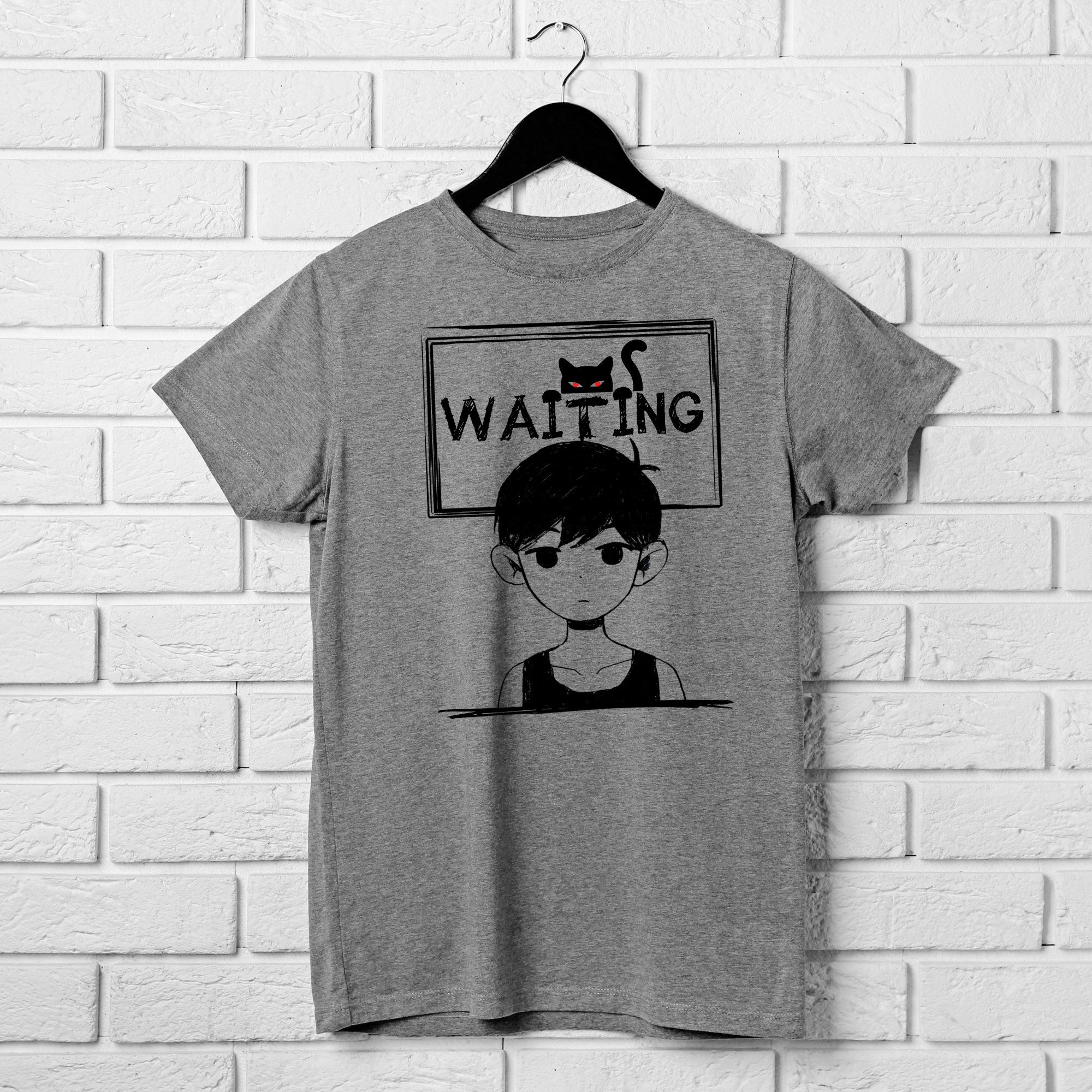 Omori T Shirts, Geek Gift, Gamer Tee, Emo Gift, Anime Lovers, Meow ...