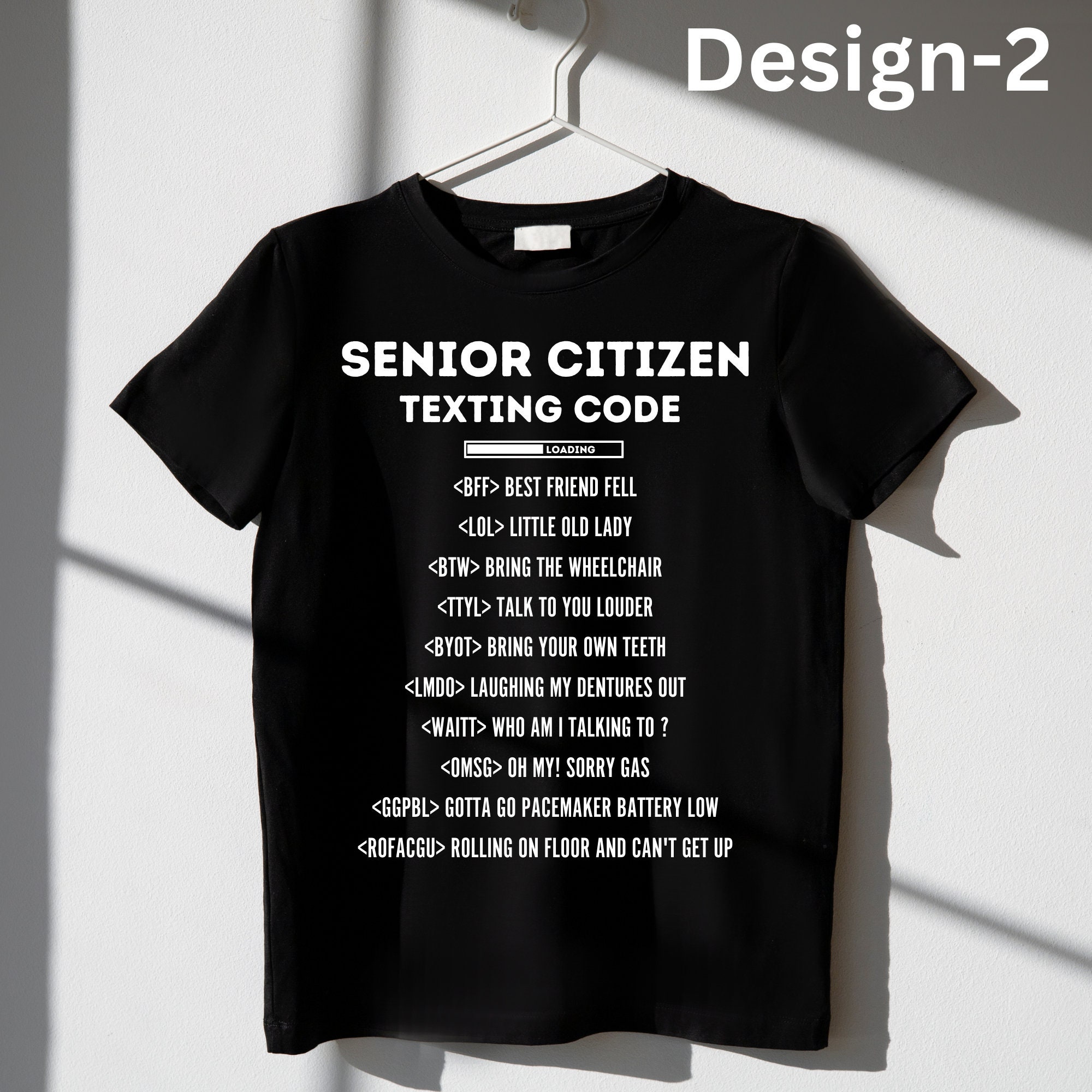 Sarcastic Senior Citizen Shirt,funny Grandparents T-shirt,senior ...