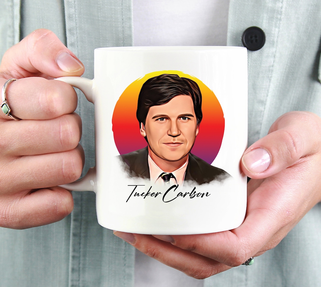Tucker Carlson Fan Gift, Tucker Carlson Fan Mug, Great Tucker Carlson ...