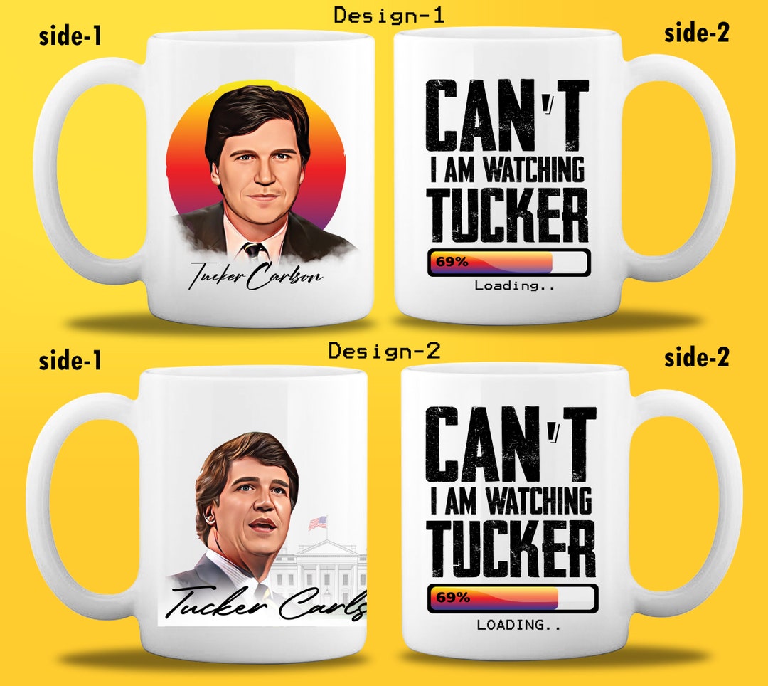 Tucker Carlson Fan Gift, Tucker Carlson Fan Mug, Great Tucker Carlson ...