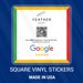 QR Code Map Stickers, Social Media Stickers, Google Shop Review ...