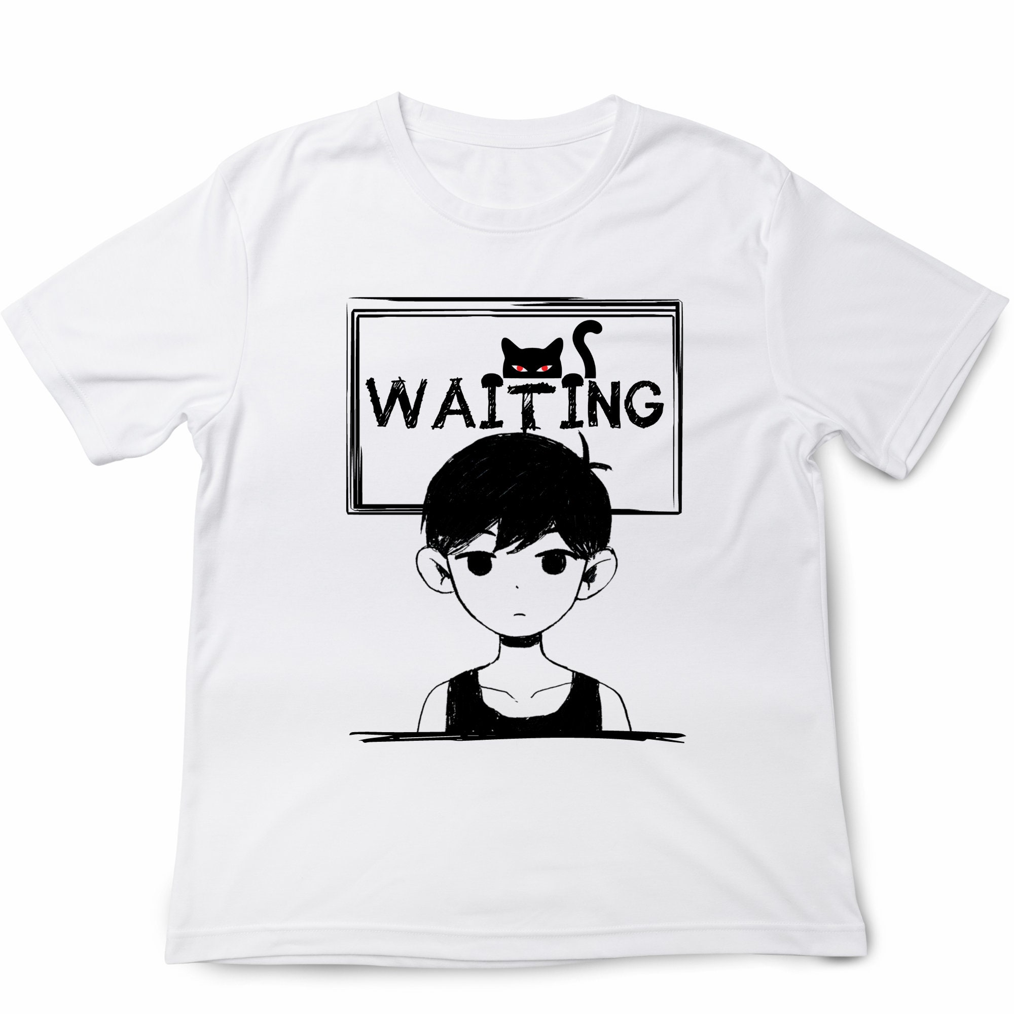 Omori T Shirts, Geek Gift, Gamer Tee, Emo Gift, Anime Lovers, Meow ...