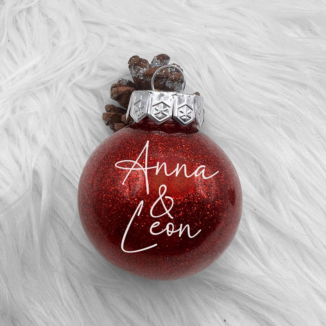 Christmas Ball With Name / Christmas Ball Personalized / Christmas Ball ...