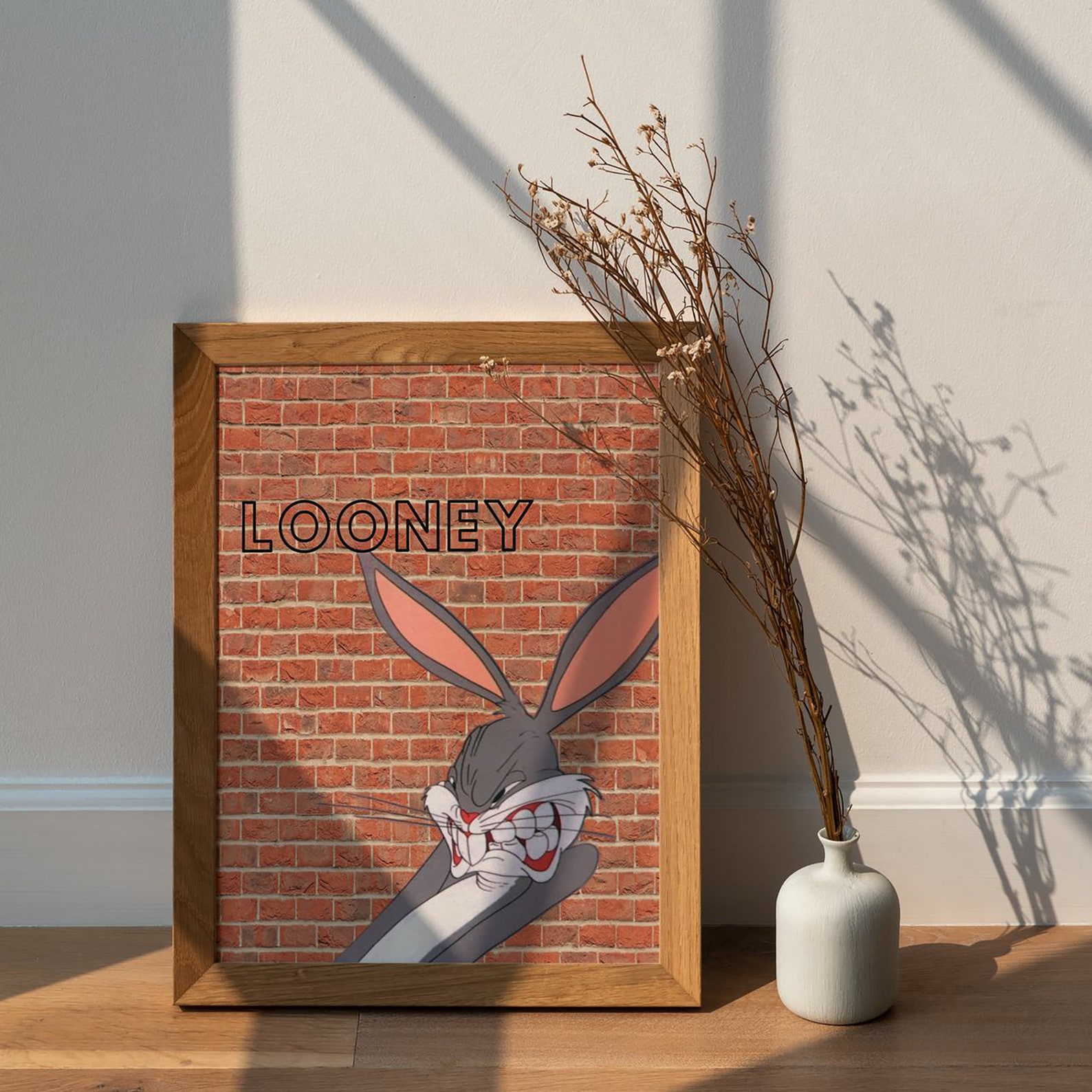 Looney Tunes, Bugs, INSTANT DOWNLOAD, Digital Print, Kids Decor ...