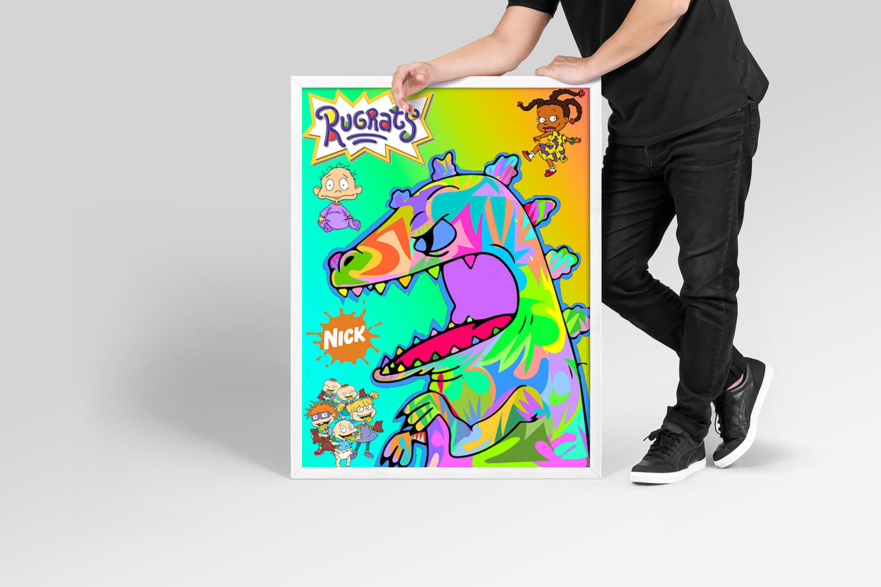 Rugrats, Cartoons, Instant Download, Nickelodeon, Kid Posters, 90s ...