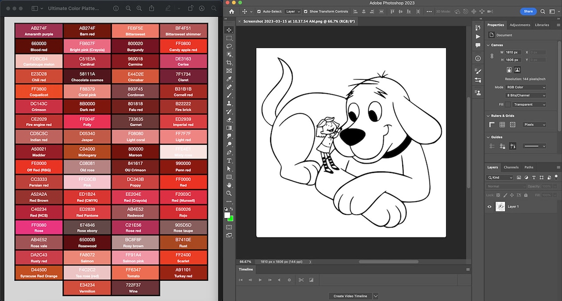 Digital Color Palette, Ultimate Color Palette, Digital Download ...