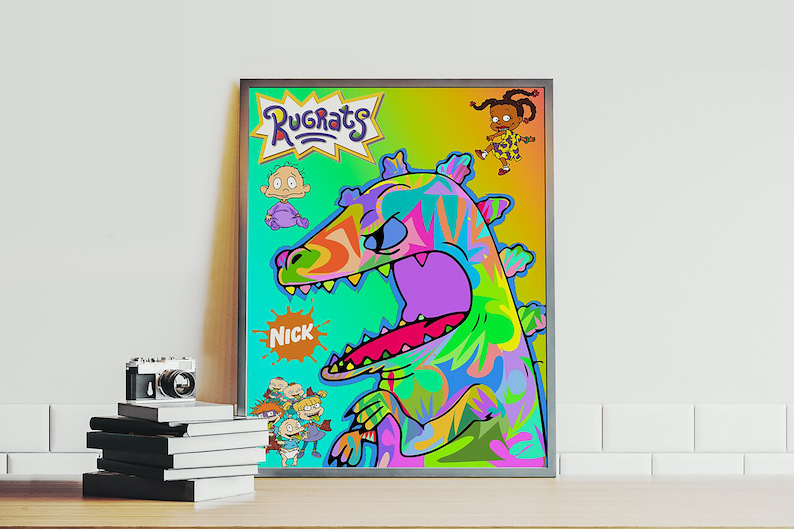 Rugrats, Cartoons, Instant Download, Nickelodeon, Kid Posters, 90s ...