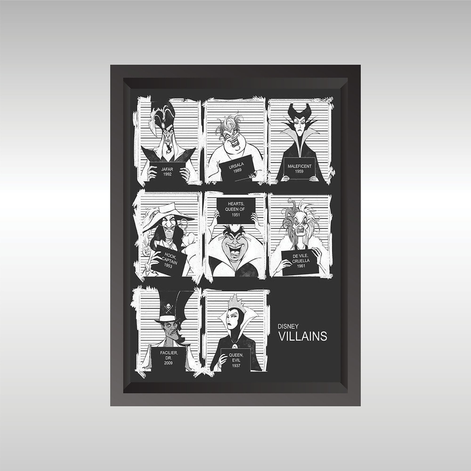 Cartoon Villains, INSTANT DOWNLOAD, Movie Cartoon Characters, Digital ...