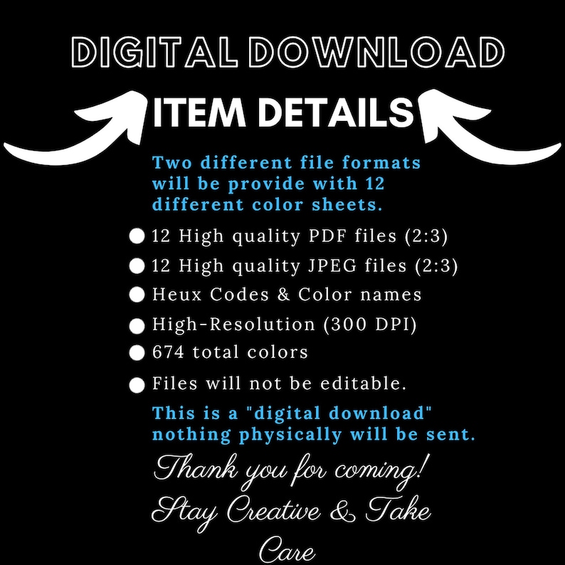 Digital Color Palette, Ultimate Color Palette, Digital Download ...