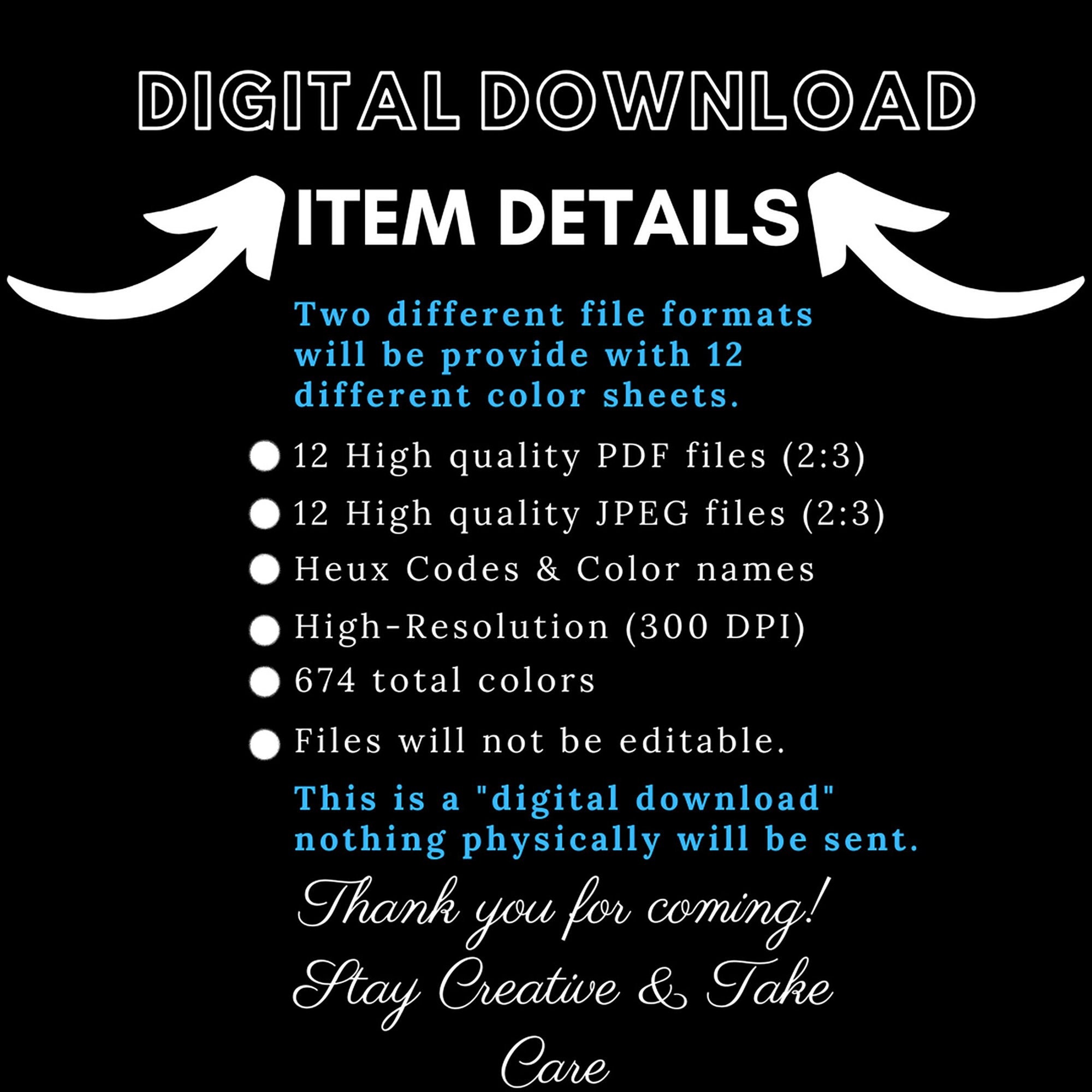 Digital Color Palette, Ultimate Color Palette, Digital Download ...