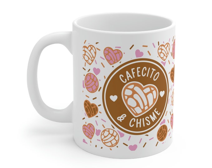 Cafecito And Chisme Mug Cafecito Y Chisme Latina Coffee Mug Mexican