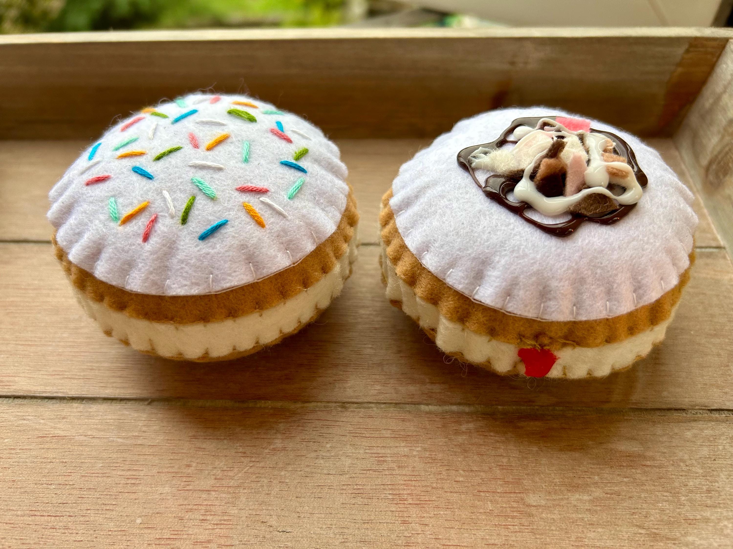 Fancy Felt Doughnut - Etsy