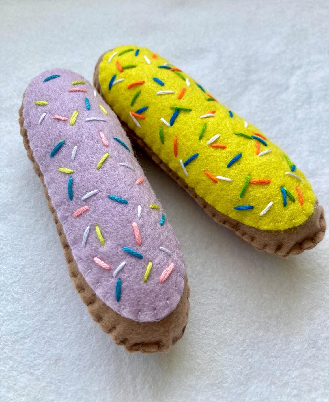 Felt Iced Bun - Etsy