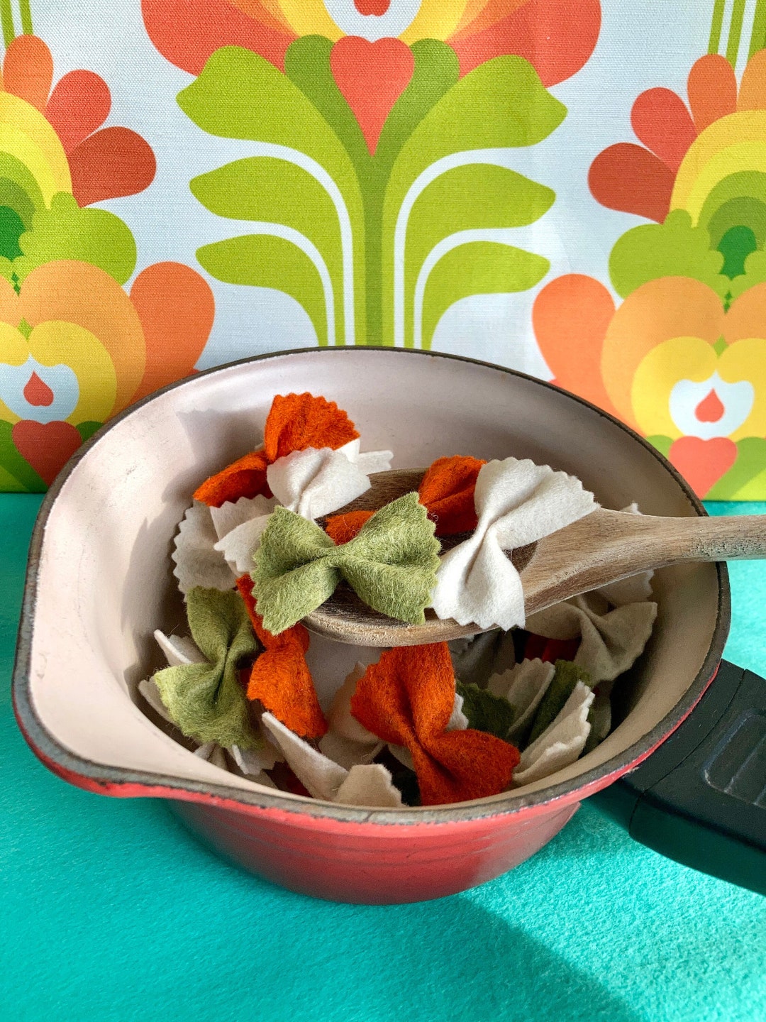 15 Felt Pasta Bows - Farfalle - Etsy