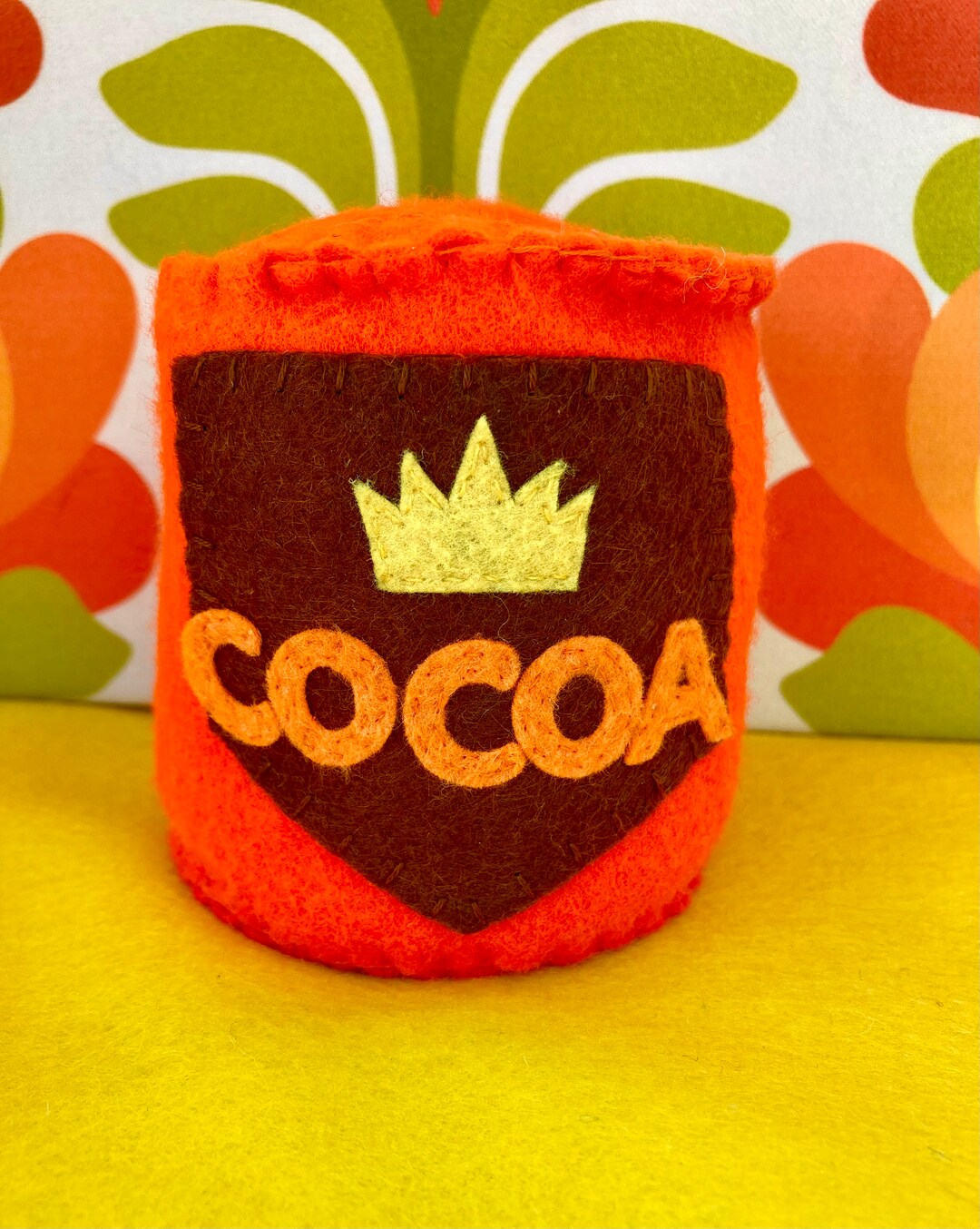 Felt Cocoa Tin - Etsy