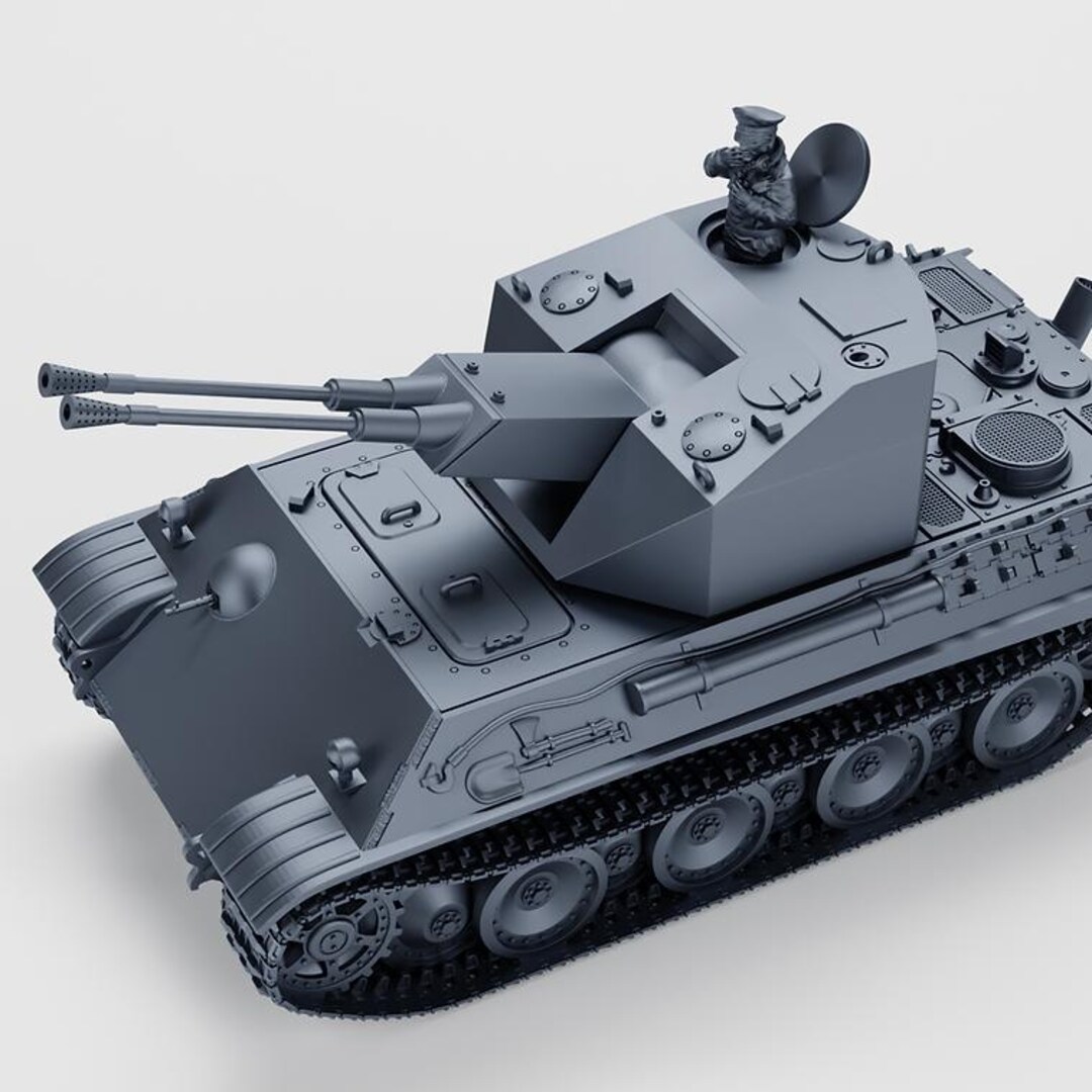 Ww2 German Tank Flakpanzer V Coelian - Etsy Australia