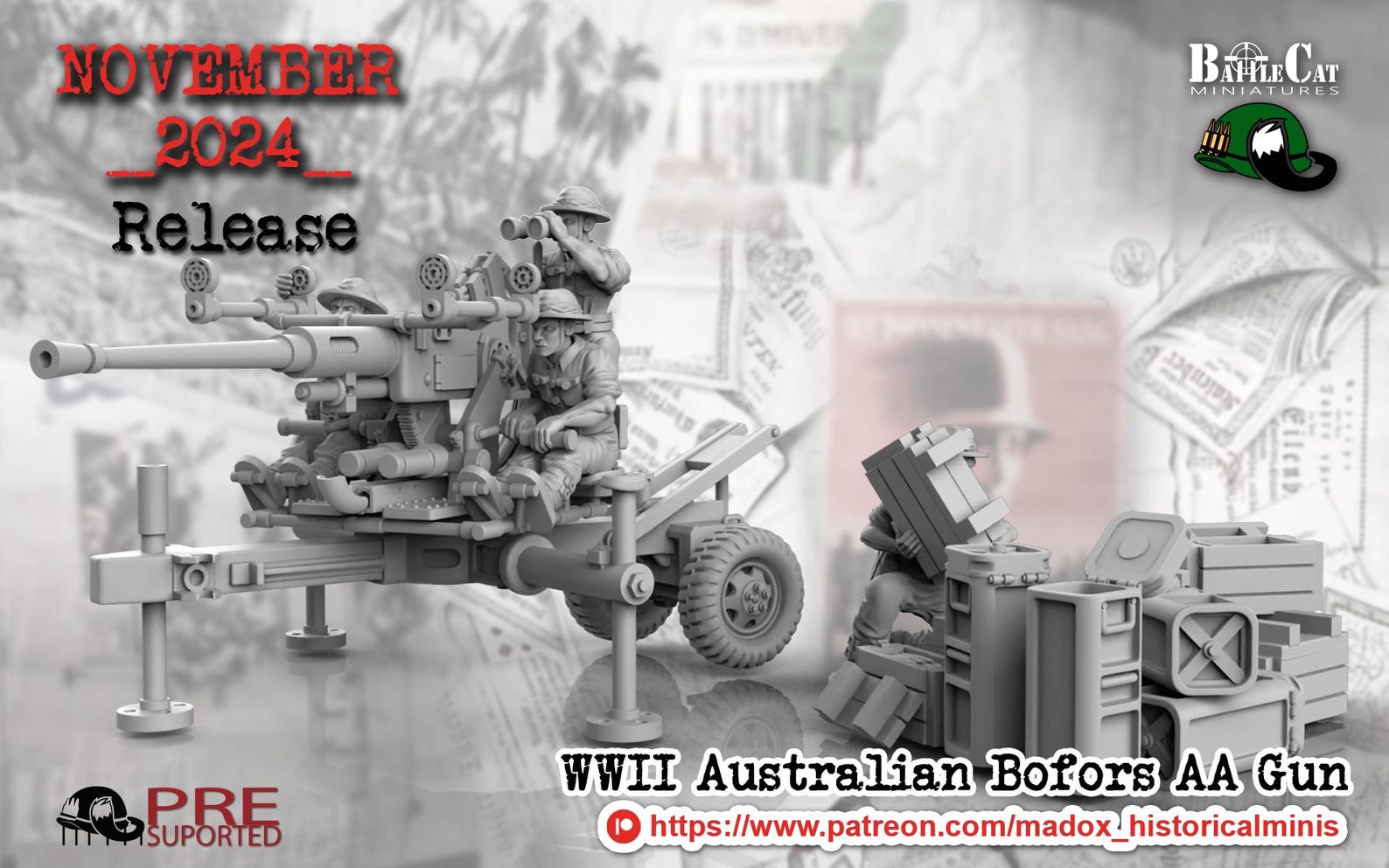 WW2 Australian Bofor AA A,B 1:72 & 28mm - Etsy