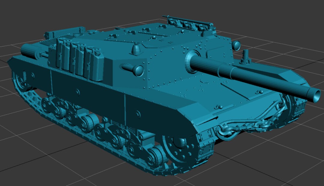 Ww2 Tank Basotto 15mm & 1:72 Scale - Etsy