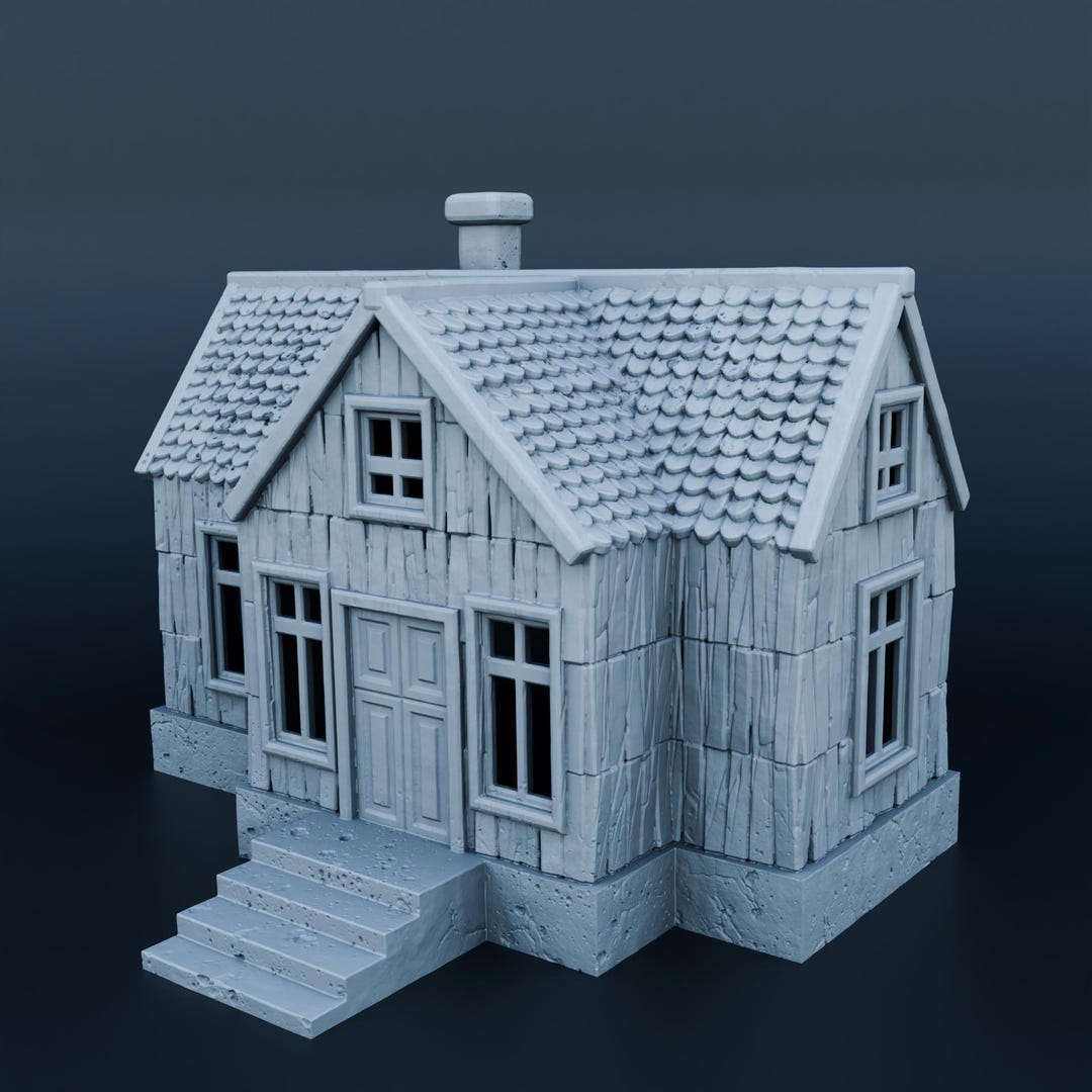 Napoleonic Terrain House Building 23 1.72 and 28mm - Etsy