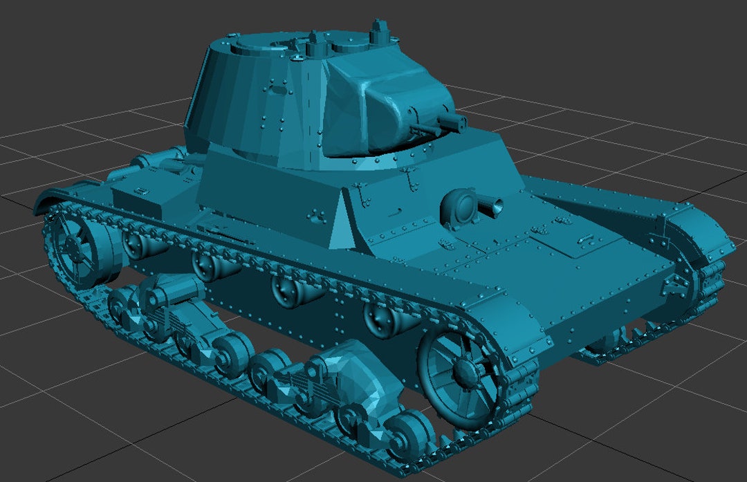 Ww2 Tank Ot-133 15mm & 1:72 Scale - Etsy