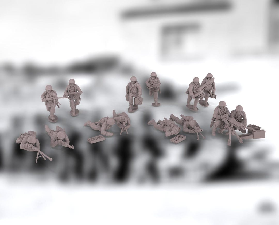 WW2 Poland Support Team A,B,C,D 1:72 & 28mm - Etsy