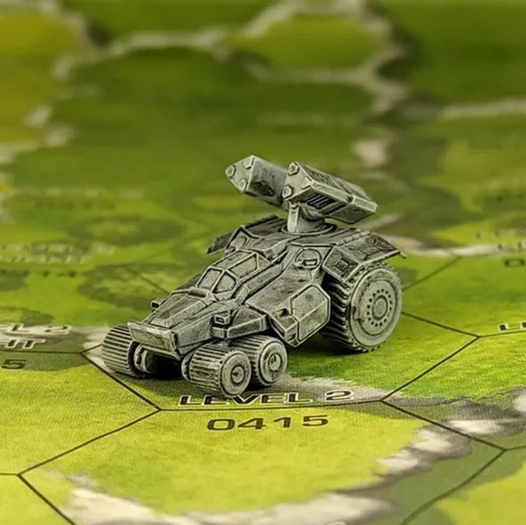 Nacon Armoured Scout 6mm for Battletech and Other C/e Tabletop Games - Etsy