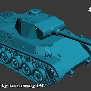 Ww2 Hungary Tank 44m Tas 1:72 Scale - Etsy
