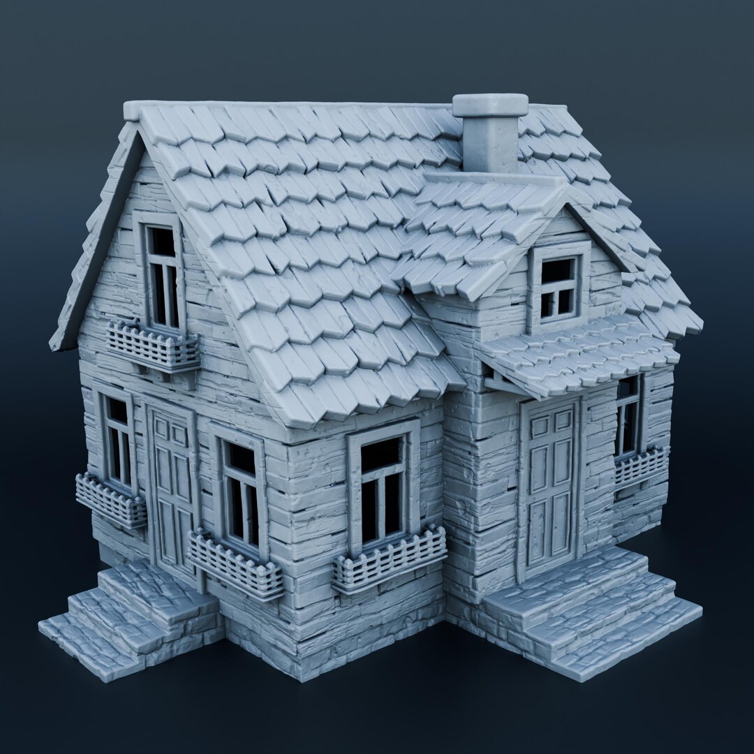 Napoleonic Terrain House Building 21 1.72 and 28mm - Etsy