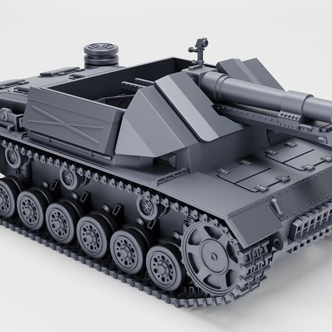 Ww2 German Tank 15cm Sig 33 (sf) Auf Panzerkampfwagen III - Etsy