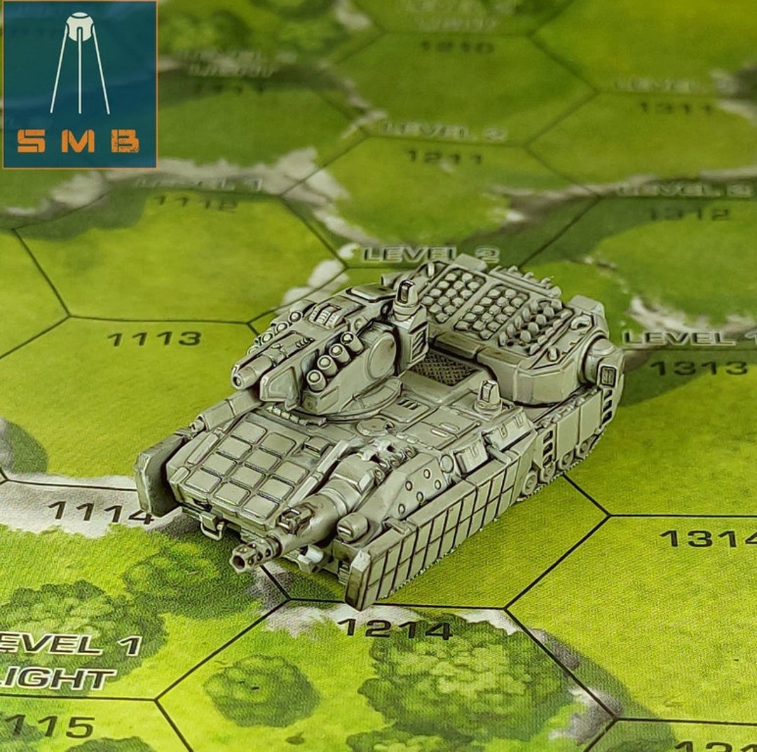 Mars Assault Vehicle 6mm for Battletech and Other C/e Tabletop Games - Etsy