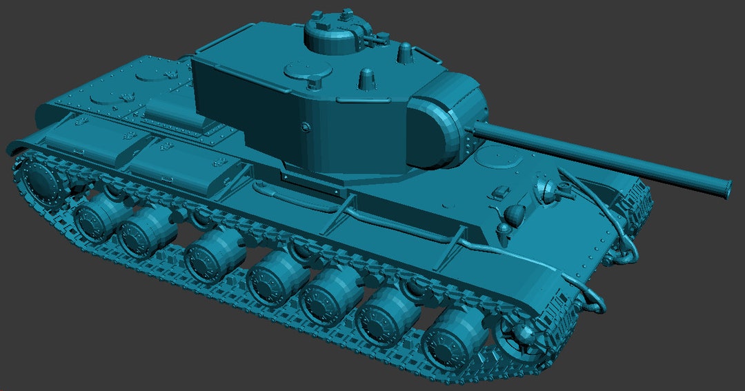 Ww2 Tank KV-220 15mm & 1:72 Scale - Etsy
