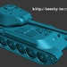 Ww2 Tank P43bis 15mm & 1:72 Scale - Etsy