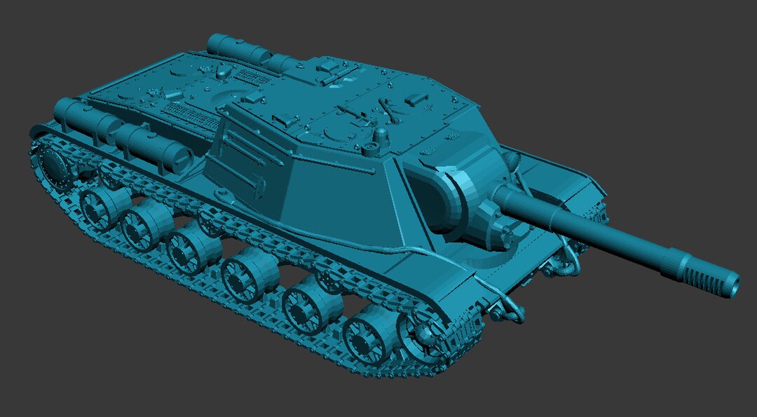 Ww2 Tank Su-152 15mm & 1:72 Scale - Etsy