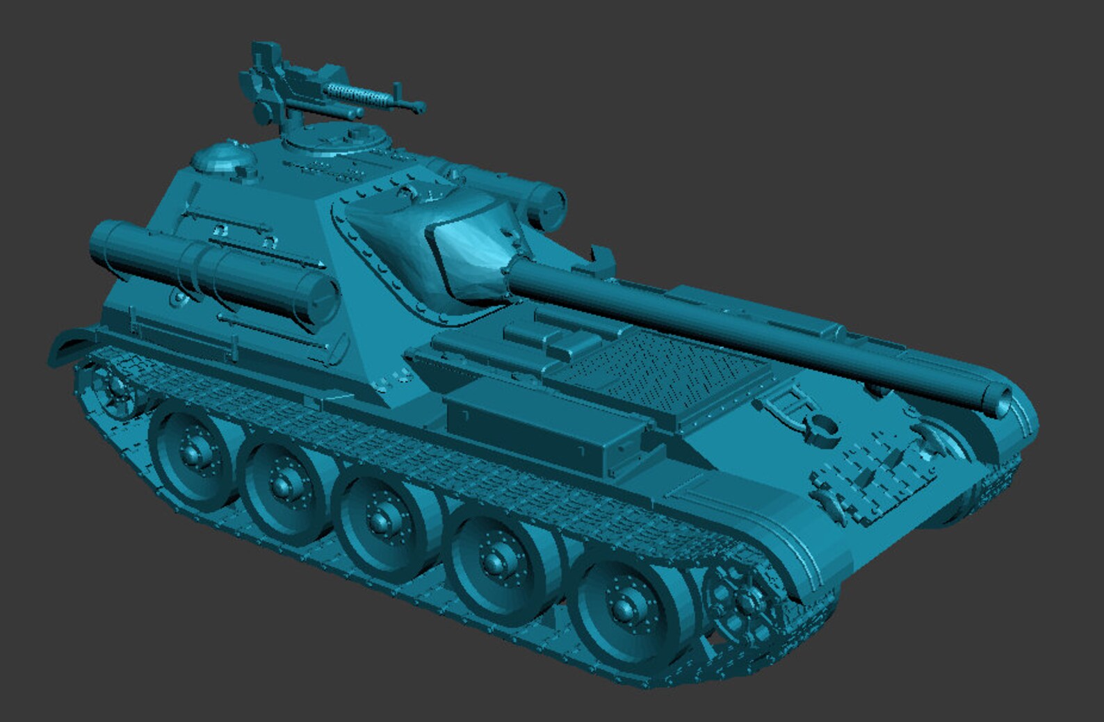 Ww2 Tank Su-101 15mm & 1:72 Scale - Etsy