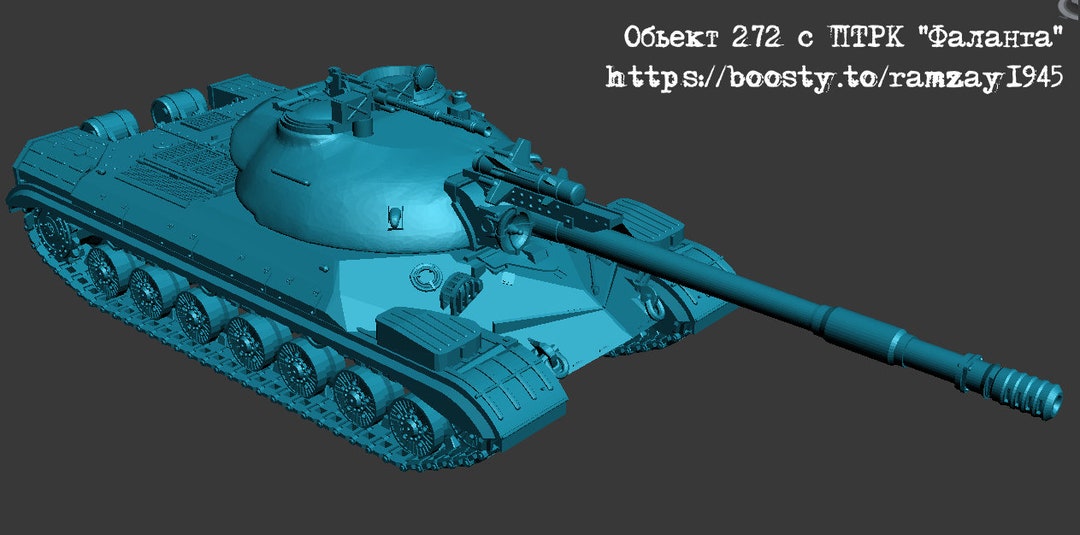 Ww2 Tank T-10 Object 272 15mm & 1:72 Scale - Etsy