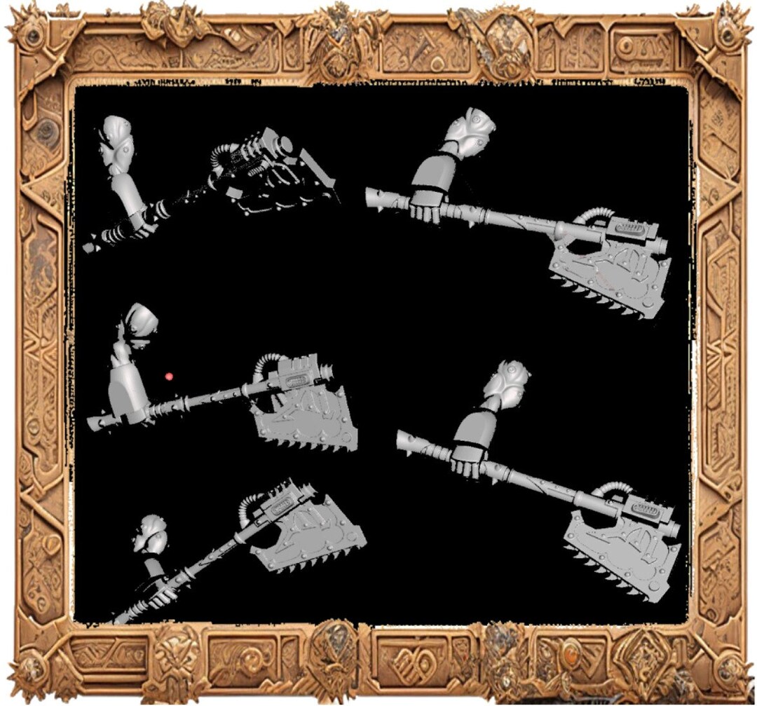 Sci Fi Grimdark Mad Warriors Melee Weapons Upgrade Pack for - Etsy