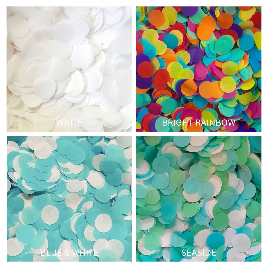1 Litre Biodegradable Wedding Confetti Eco-friendly Tissue Paper ...