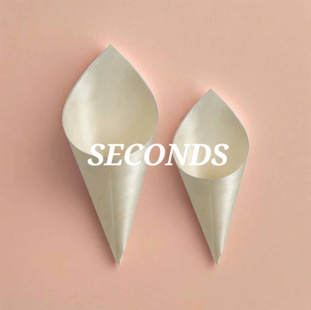 Biodegradable Wedding Confetti Cones - Seconds - Etsy Australia